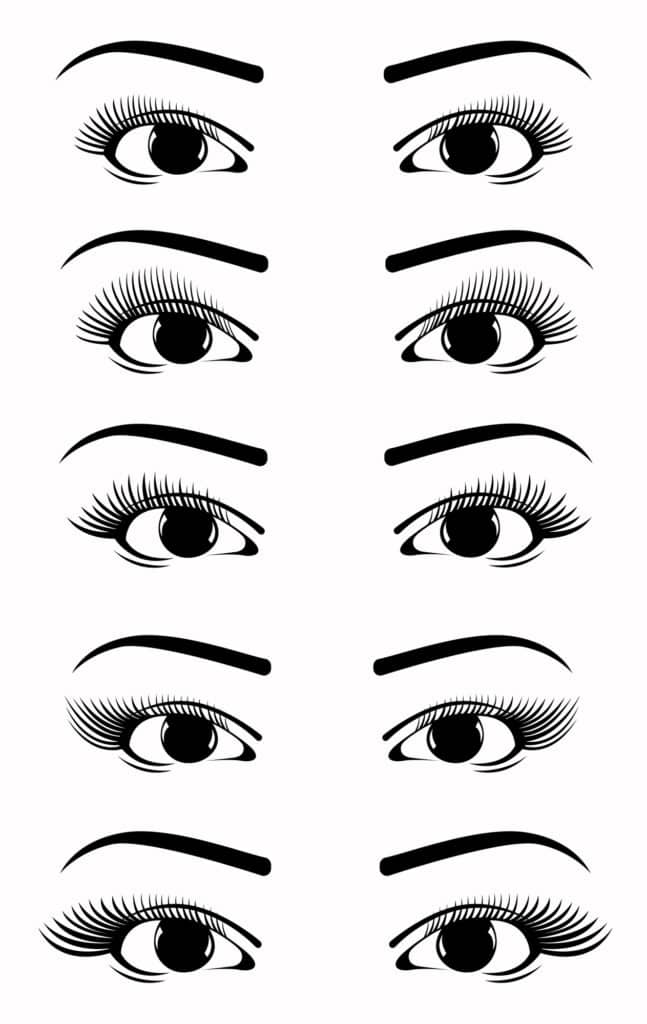 Eyelash Extensions Sizes: Lash Extension Length Guide - Lulu Beauty Spa